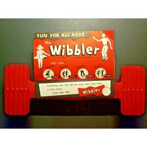 The Wibbler Co | Toys | Vintage 95s Red Wibbler Toy St Louis New Old ...
